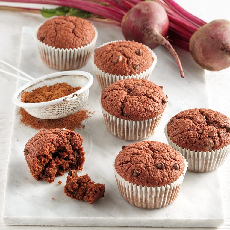 Muffins choco-betteraves - Je Cuisine