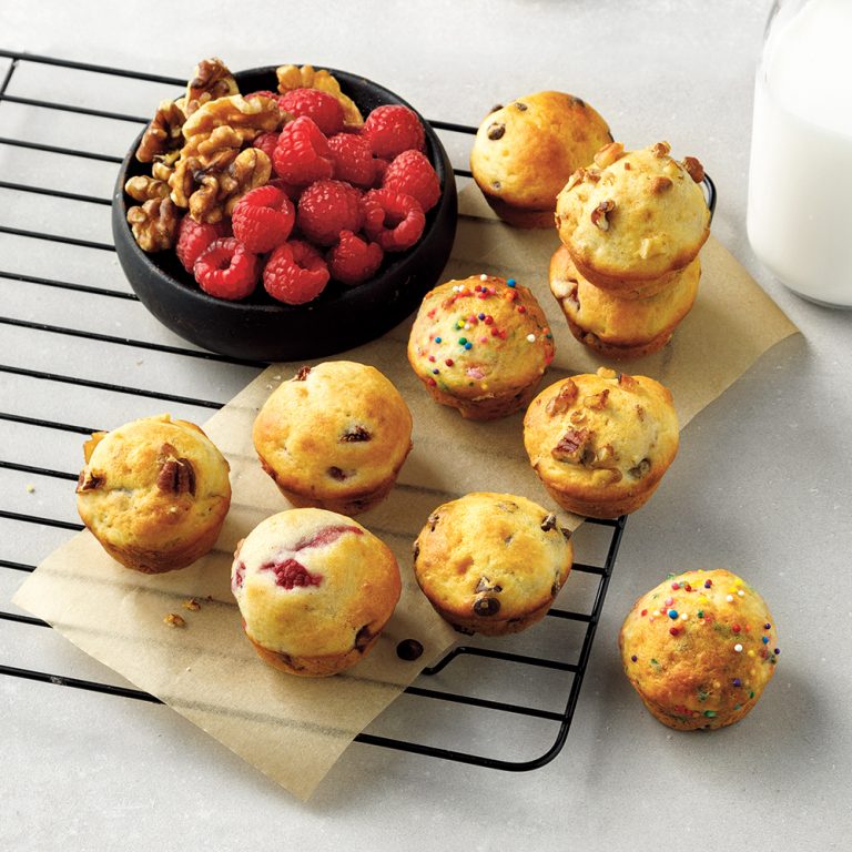 Mini-muffins assortis - Je Cuisine