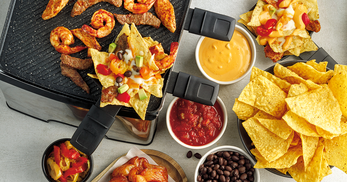 Raclette nachos - Je Cuisine