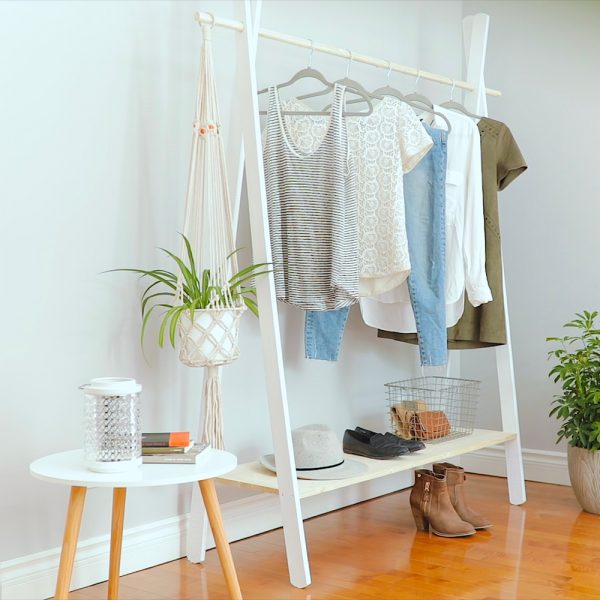 DIY Porte-vêtements - Je Décore