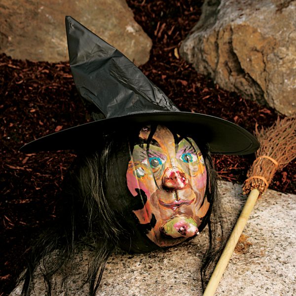 Faire une sorcière avec une citrouille - Je Décore