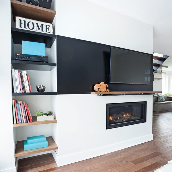 Un coin-télé optimisé au max! - Je Décore