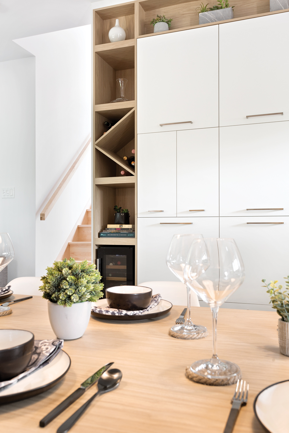 Cuisine scandinave et fonctionnelle - Je Décore