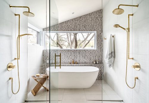 La douche double dans la salle de bain - Je Décore