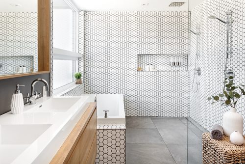 La douche double dans la salle de bain - Je Décore