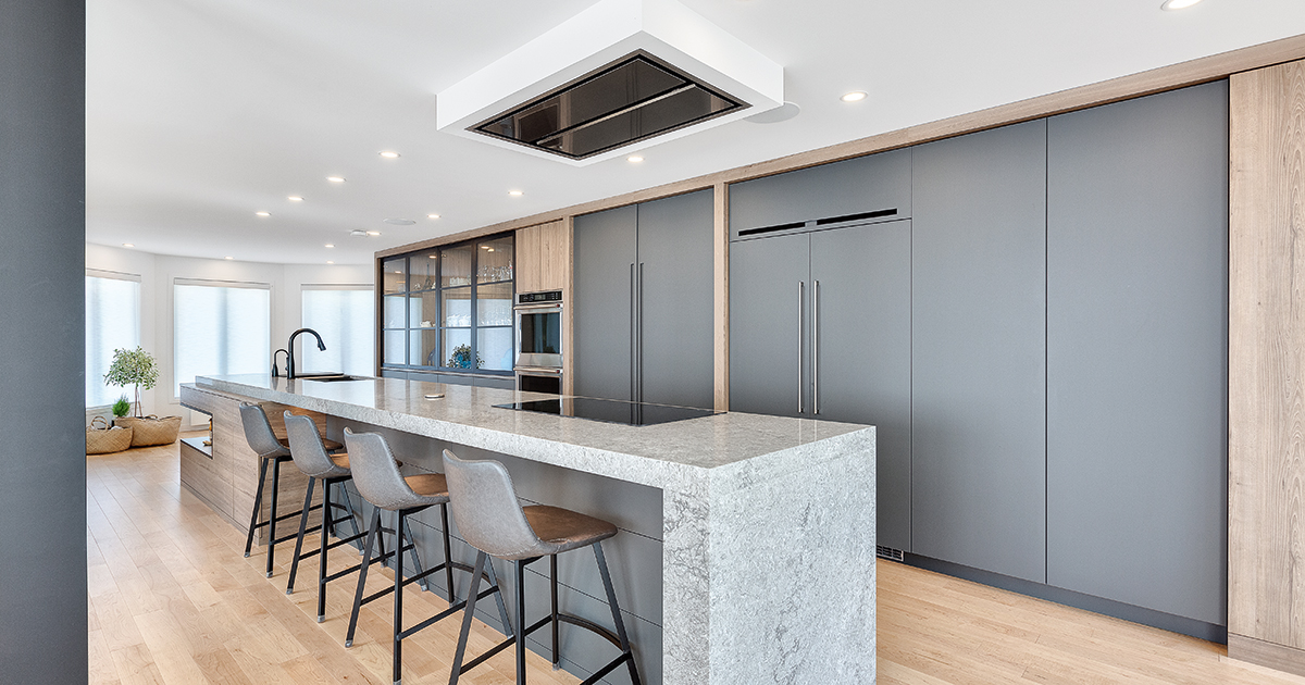 Linéarité actuelle dans la cuisine - Je Décore