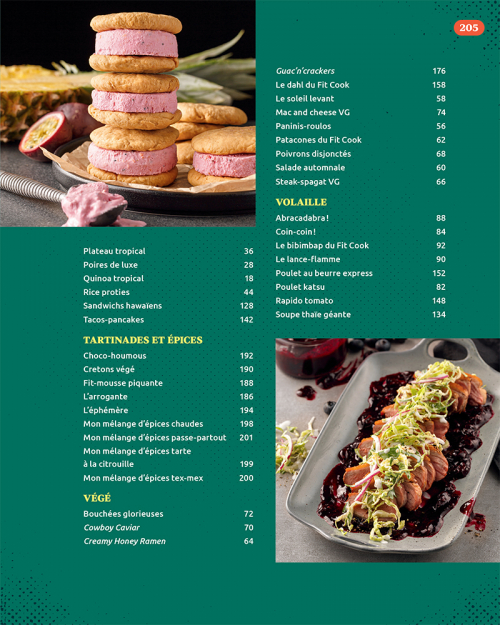 Le Fit Cook – Ç’a pas d’l’air, mais c’est santé! Tome 2 - 75 repas ...