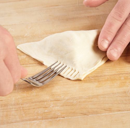 En étapes: chaussons aux pommes maison - 5 ingredients 15 minutes