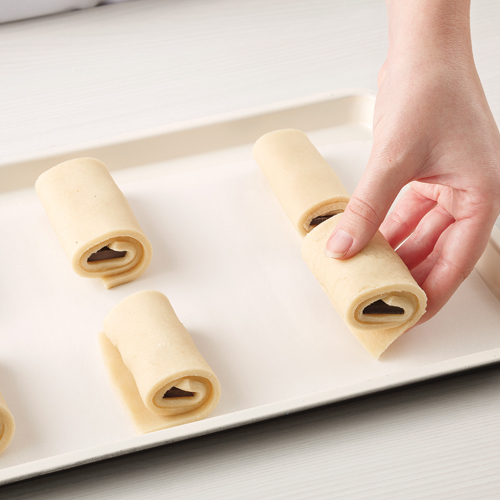 En étapes: des chocolatines maison - 5 ingredients 15 minutes
